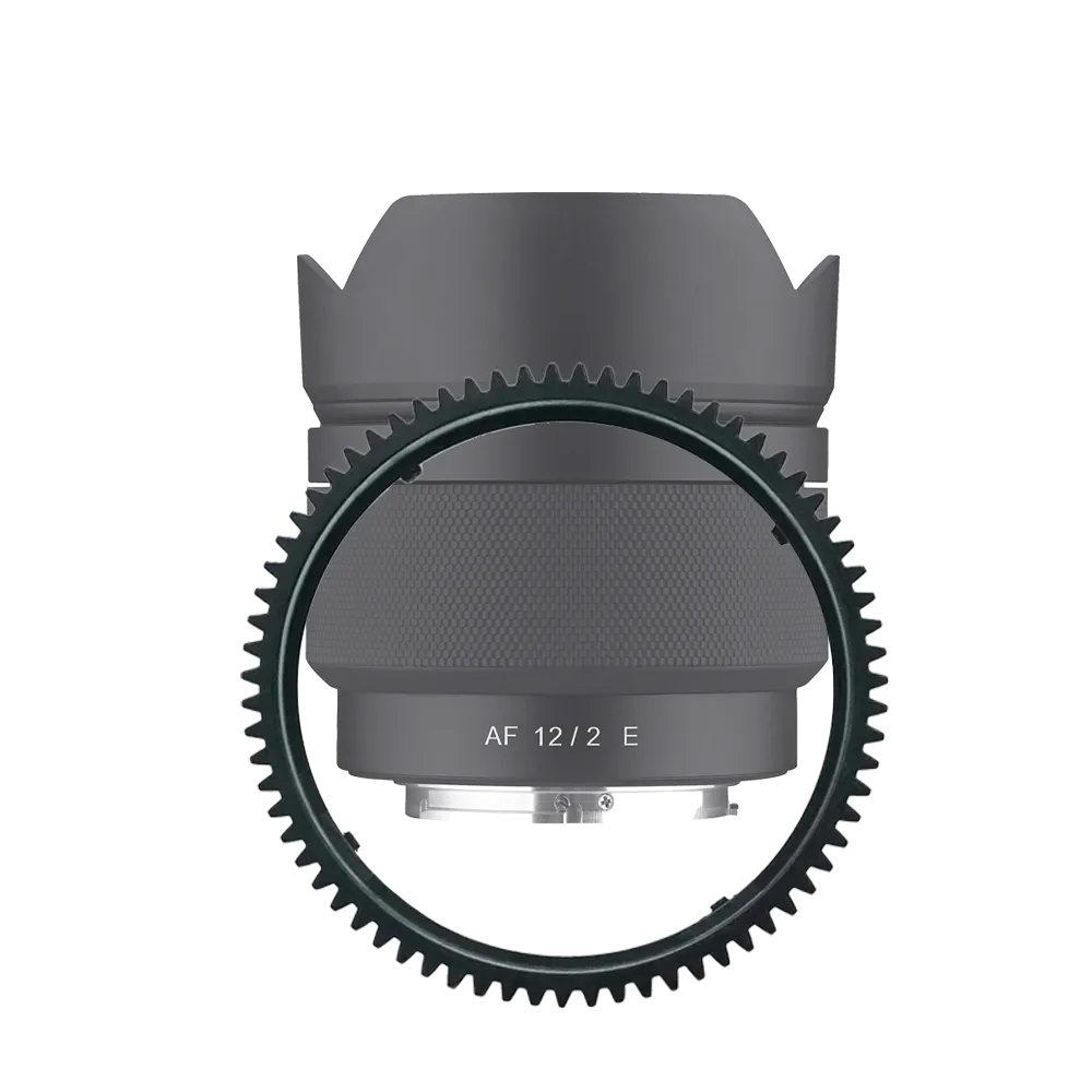 Focus Gear for Samyang 12mm F2.0 AF E-Mount Lens — meikon.hk