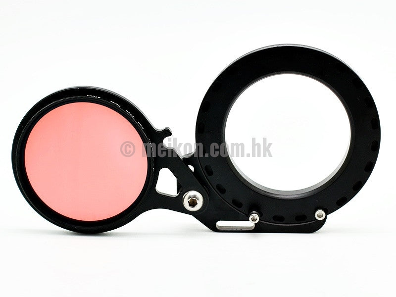 67mm to 67mm flip adapter & CamDive Red diving filter — meikon.hk